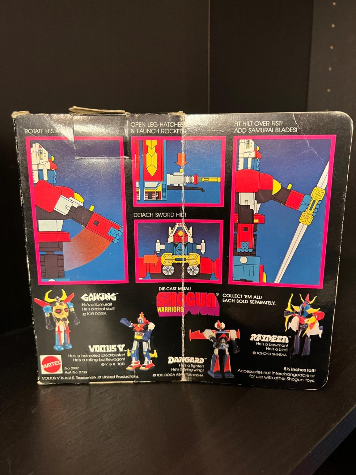 Shogun Warriors Daimos 1978 Popy Mattel – Super Robots